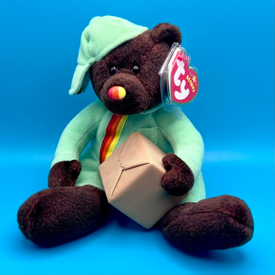 TY Beanie Baby - PACKER the Bear (UK Exclusive) (7 Inch) - Etsy