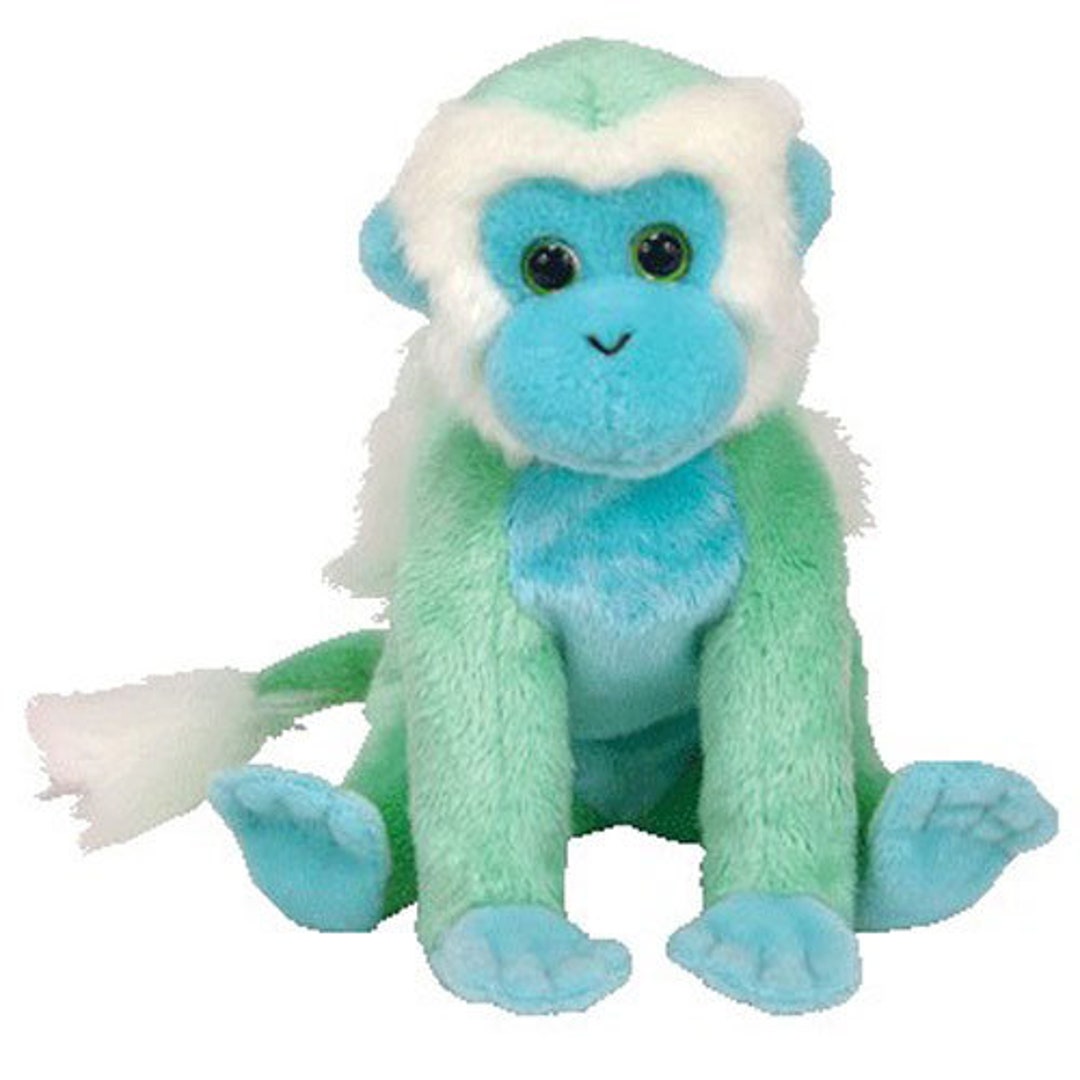 TY Beanie Baby - ZOOMER the Monkey (BBOM February 2006) (6 Inch) - Etsy