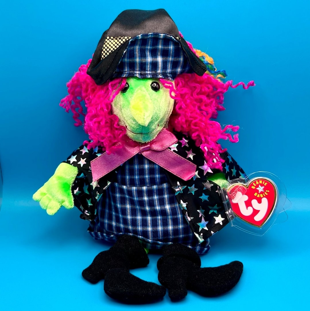TY Beanie Baby - SCARY the Witch (7 Inch) - Etsy