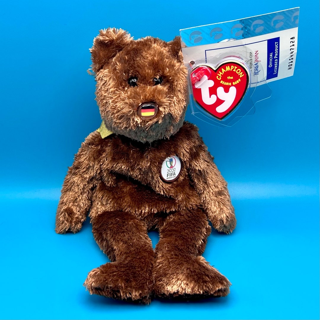 TY Beanie Baby - CHAMPION the FIFA Bear ( Germany ) (8.5 Inch) - Etsy