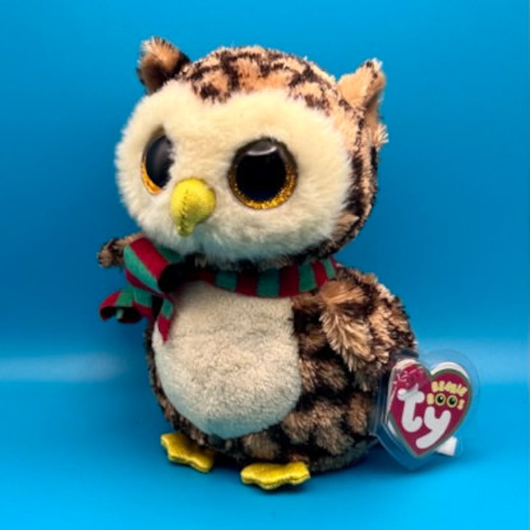 TY Beanie Boos WISE the Owl regular Size 6 Inch - Etsy