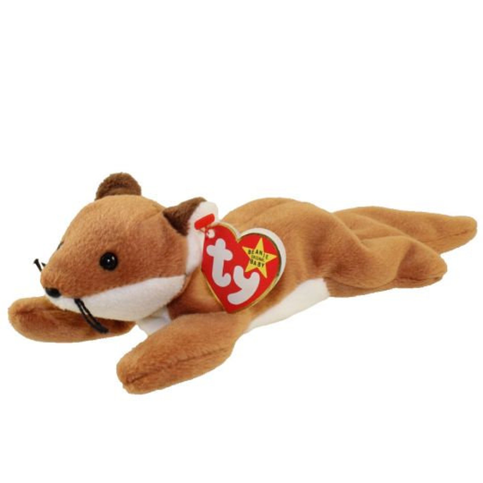 TY Beanie Baby SLY the Fox 8 Inch - Etsy
