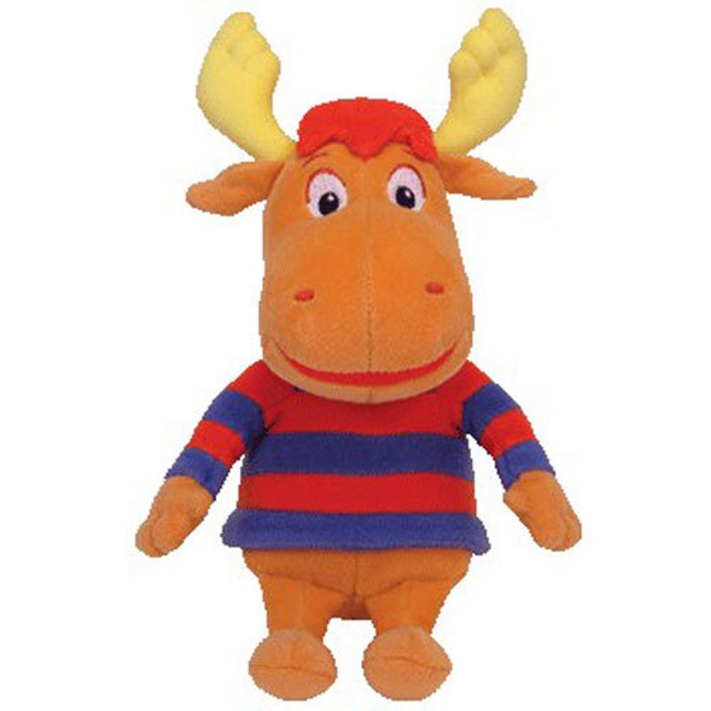 TY Beanie Baby TYRONE the Moose nick Jr. the Backyardigans 8 Inch - Etsy