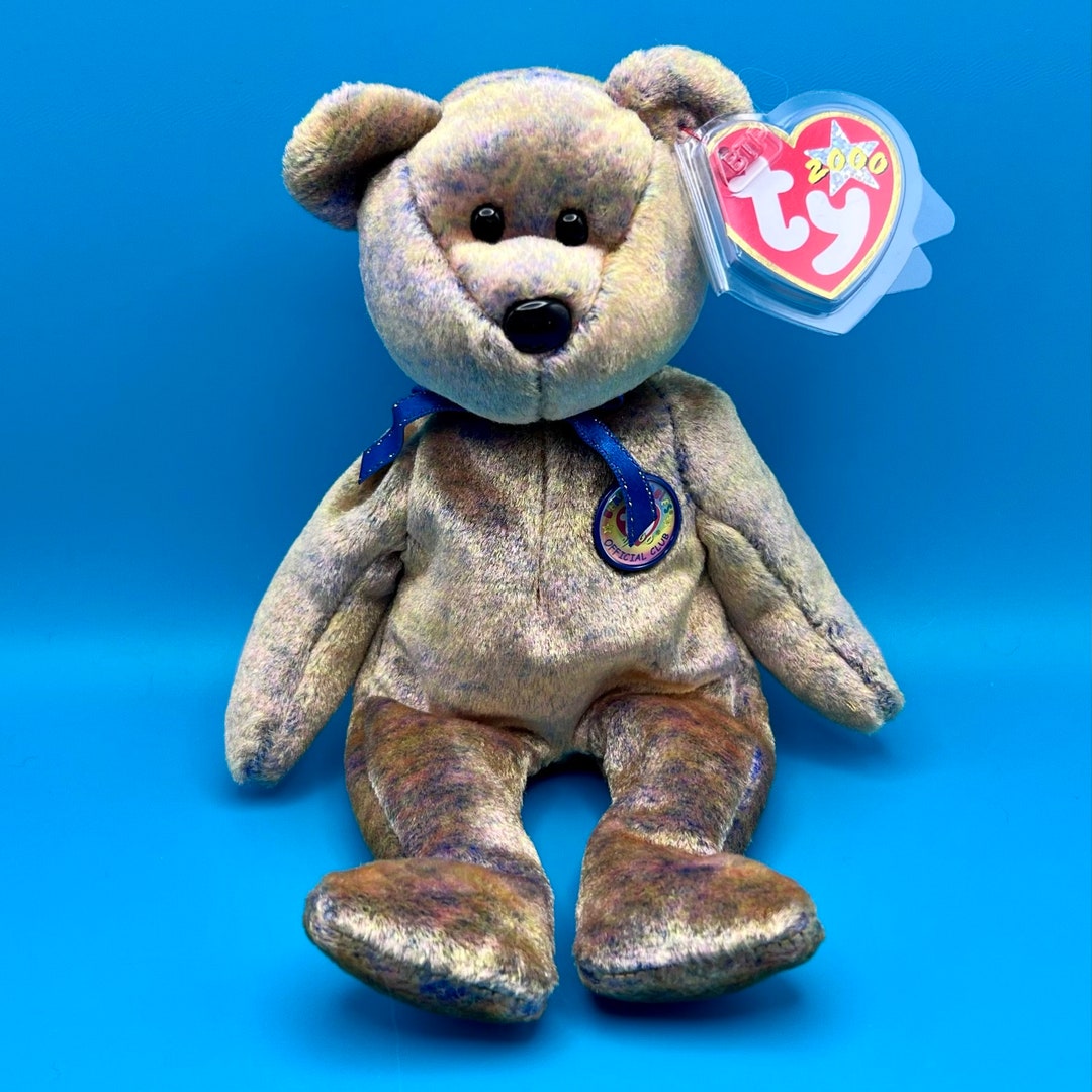 TY Beanie Baby CLUBBY 3 the Bear 8.5 Inch - Etsy