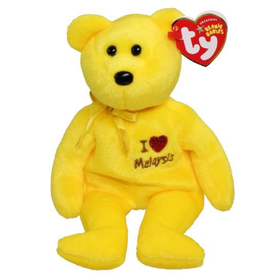 TY Beanie Baby - MALAYSIA the Bear (I Love Malaysia - Asia-pacific ...