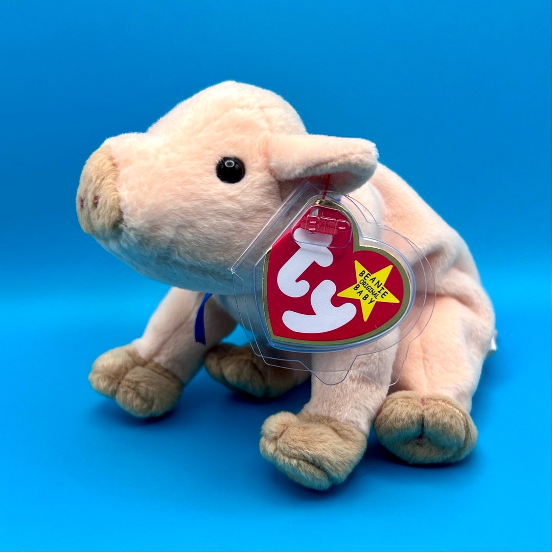 TY Beanie Baby KNUCKLES the Pig 5 Inch - Etsy