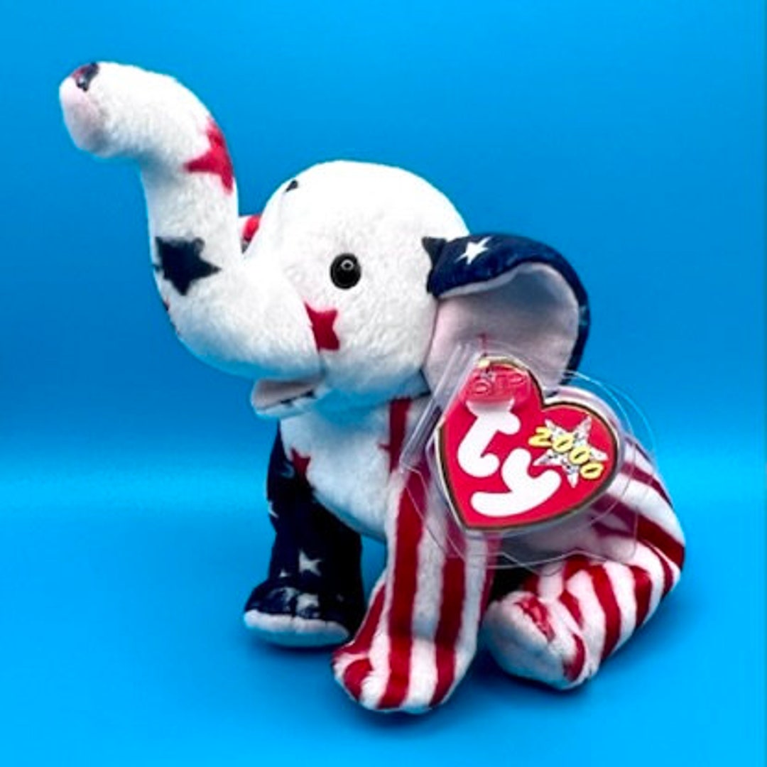 TY Beanie Baby - RIGHTY 2000 the Elephant (6.5 Inch) - Etsy