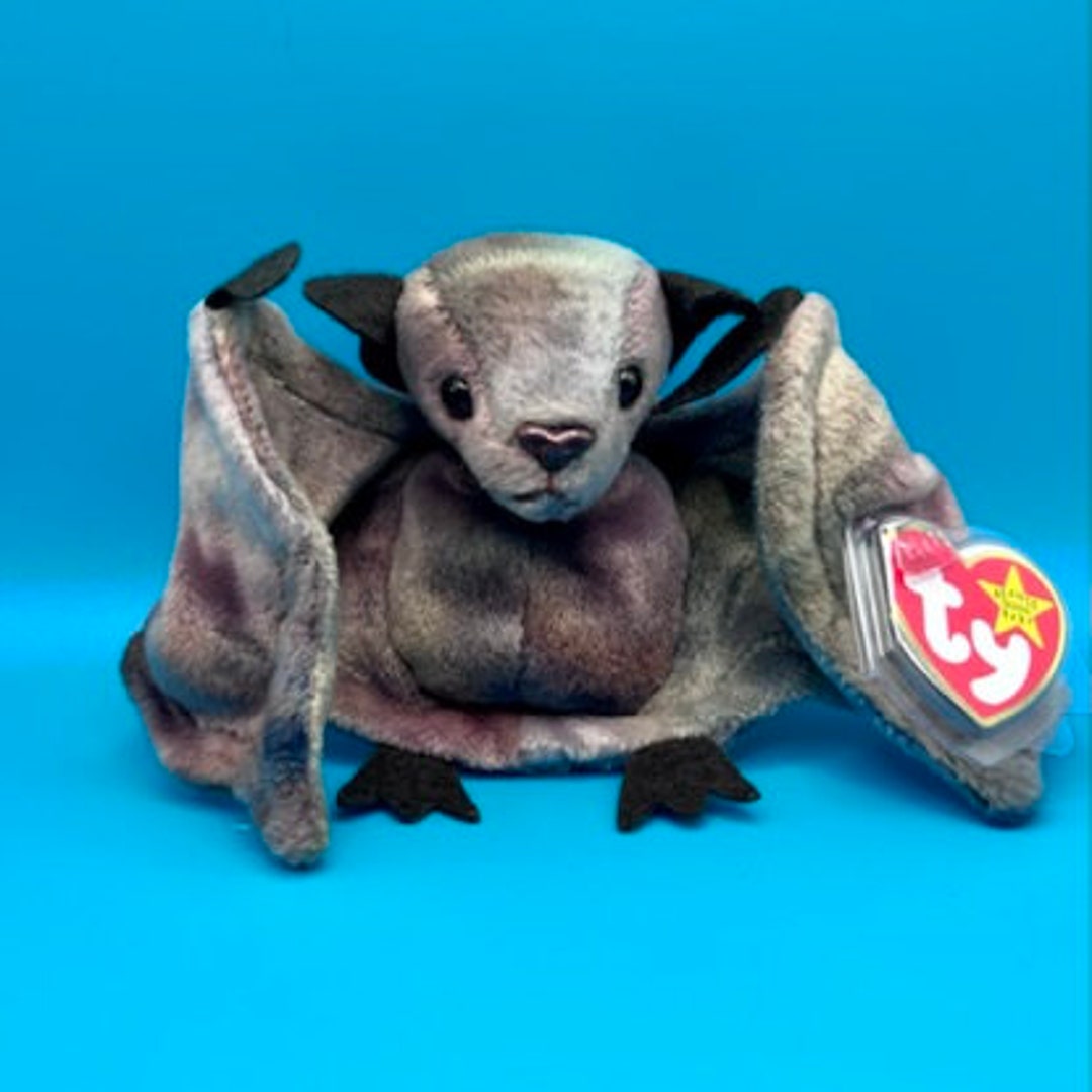TY Beanie Baby BATTY the Bat ty-dyed Version 4.5 Inch - Etsy