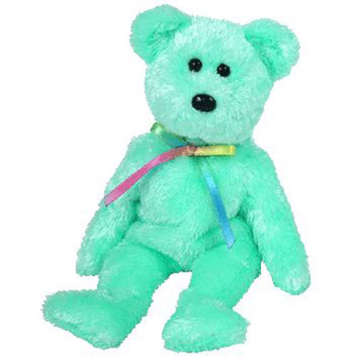 TY Beanie Baby - SHERBET the Bear (aqua Version) (8.5 Inch) - Etsy