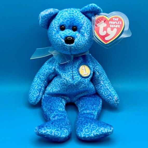 TY Beanie Baby CLASSY the Bear people s Beanie 8.5 Inch Etsy UK