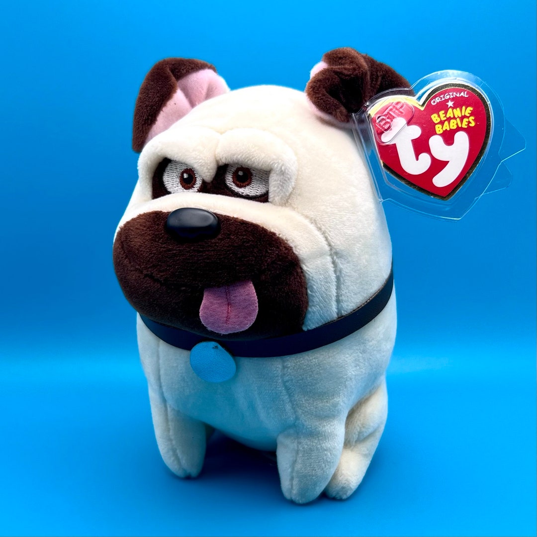 TY Beanie Baby - MEL the Pug Dog (secret Life of Pets) (6 Inch) - Etsy