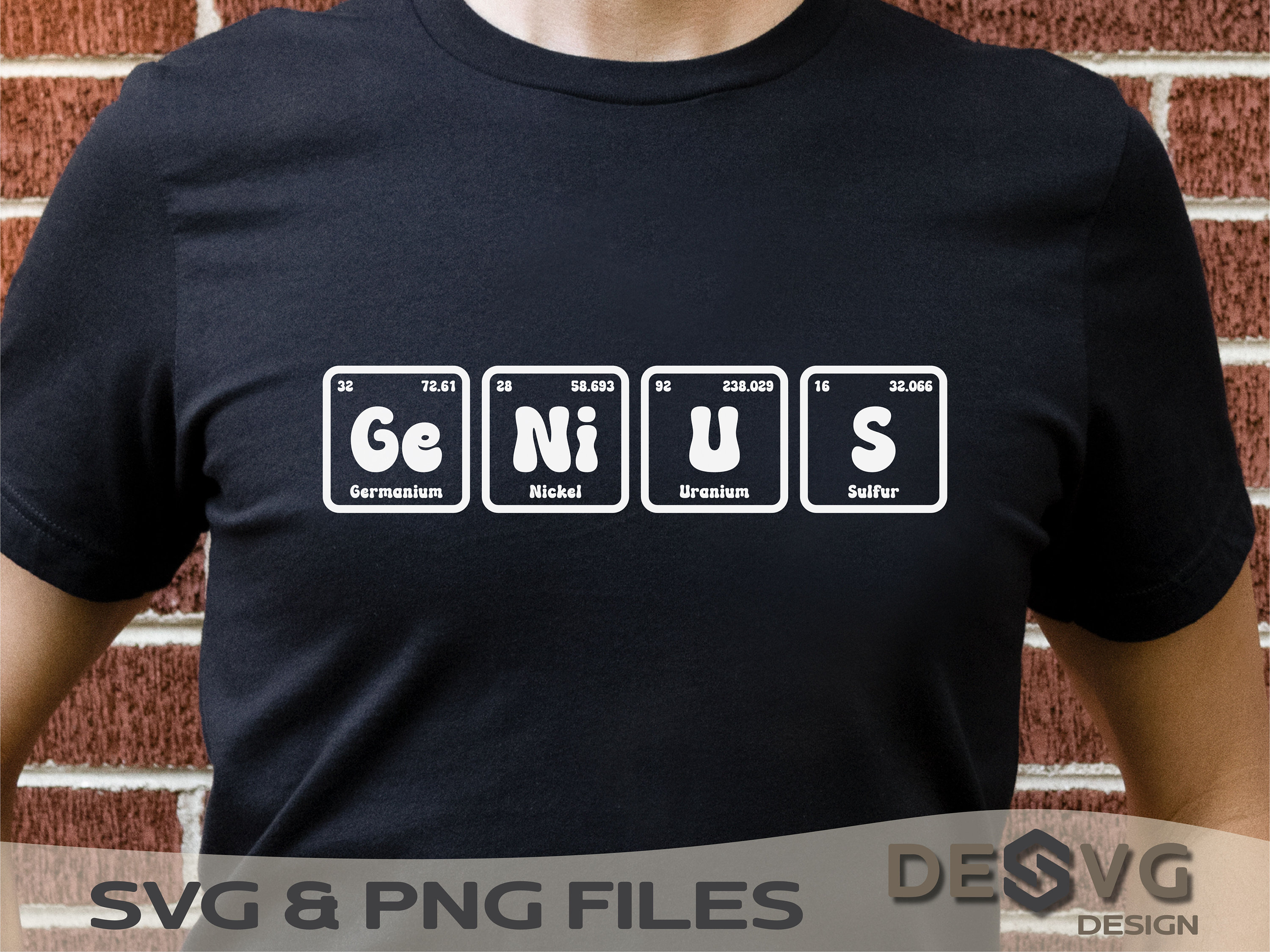 Genius Periodic Table SVG - Perfect for DIY Crafts With Cricut and ...