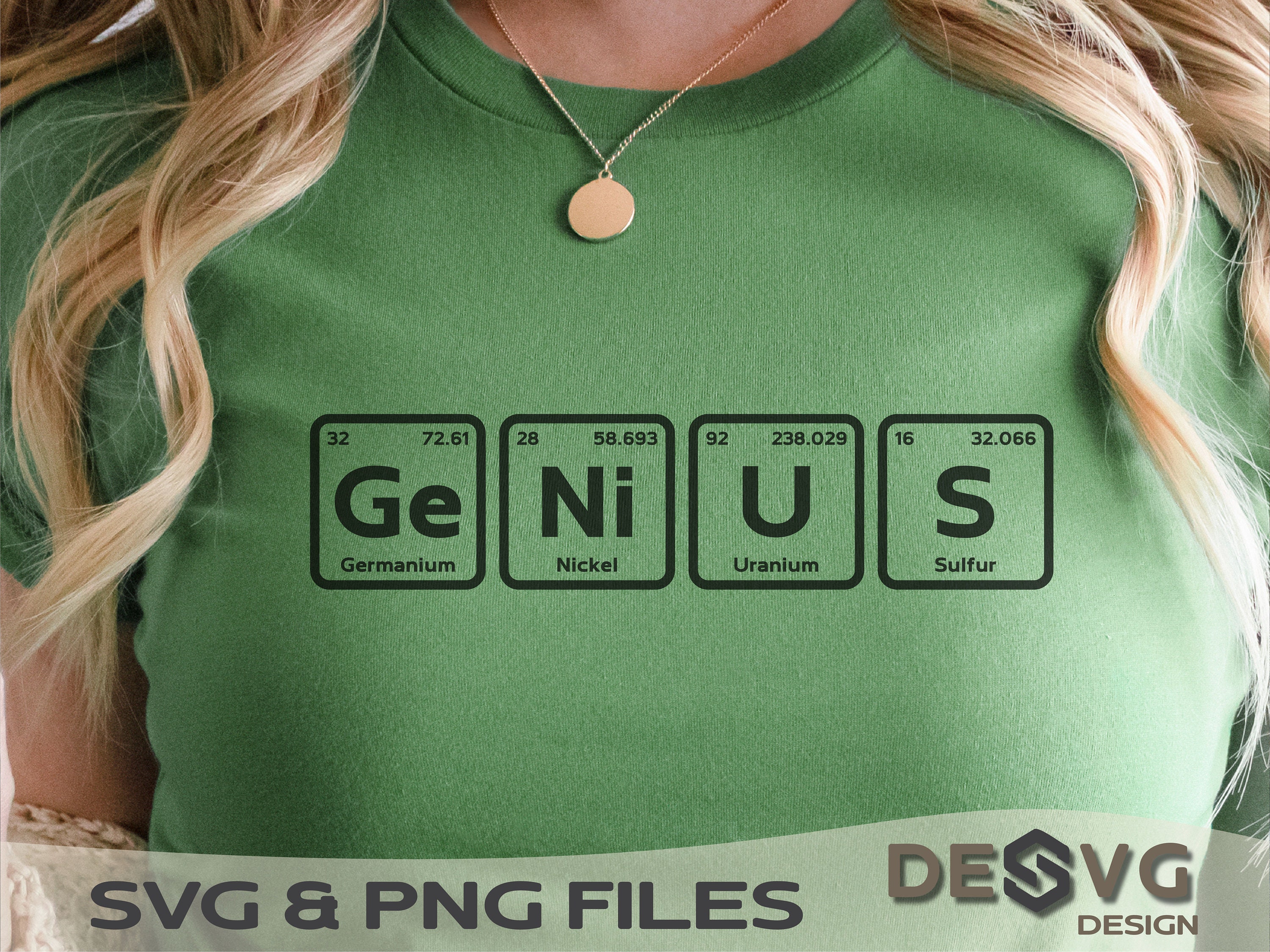 Funny Genius Periodic Table SVG for Cricut and Silhouette - Instant ...