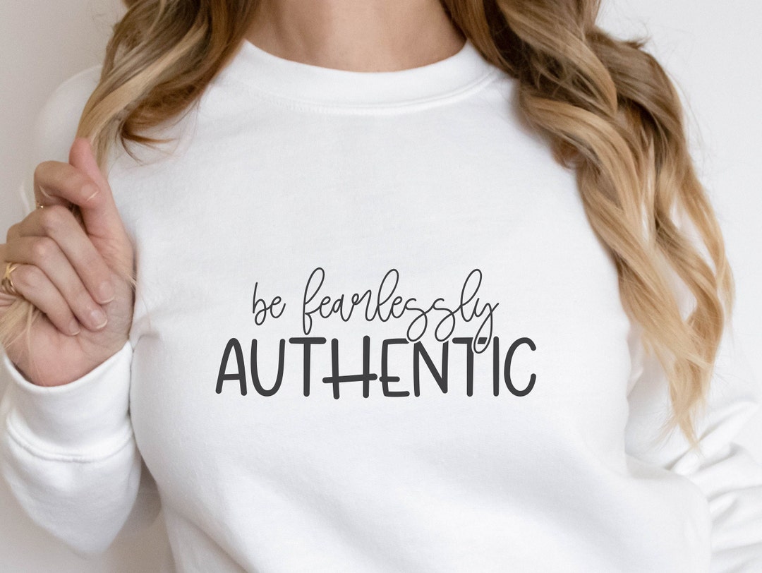 Bee Fearlessly Authentic SVG, Authentic Svg, Motivational Svg, Be ...