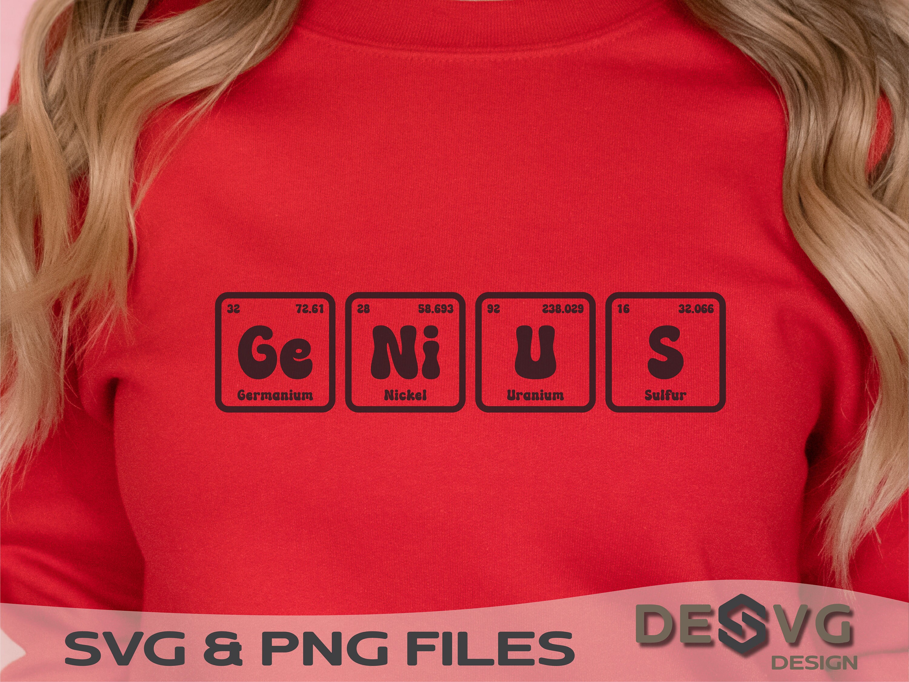Genius Periodic Table SVG - Perfect for DIY Crafts With Cricut and ...