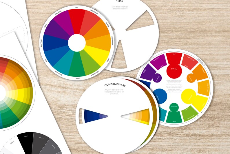 Teoría Del Color, Círculo Cromático, 8 Círculos Para Crear ...