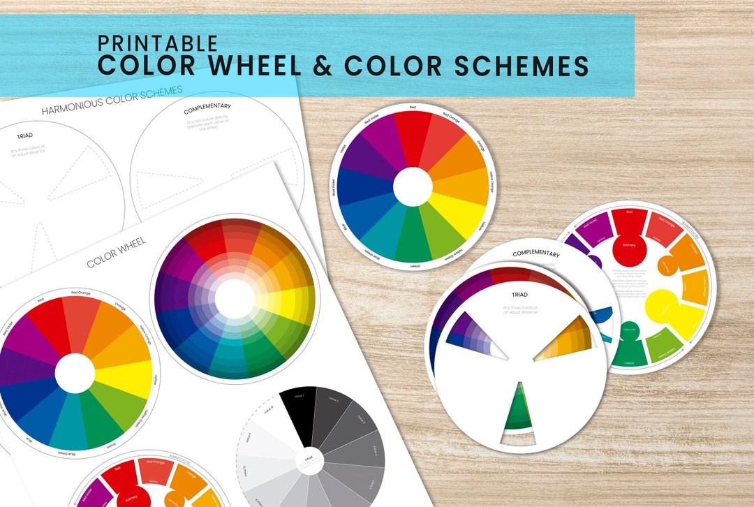 Teoría Del Color, Círculo Cromático, 8 Círculos Para Crear ...