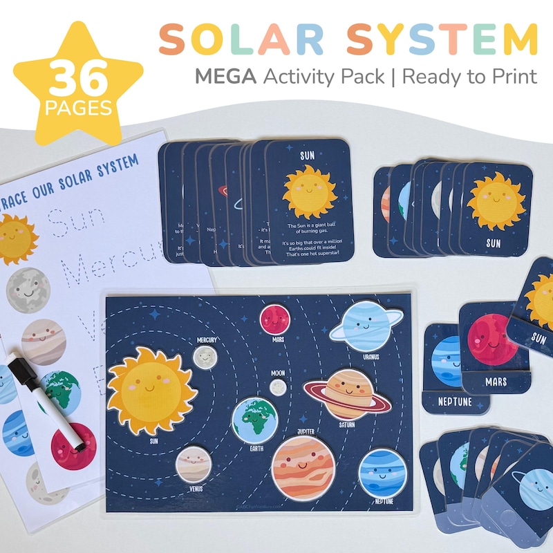 Solar System - Etsy