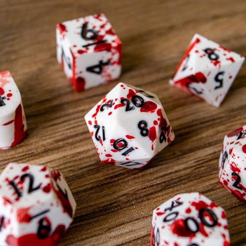 Bloody Dice - Etsy