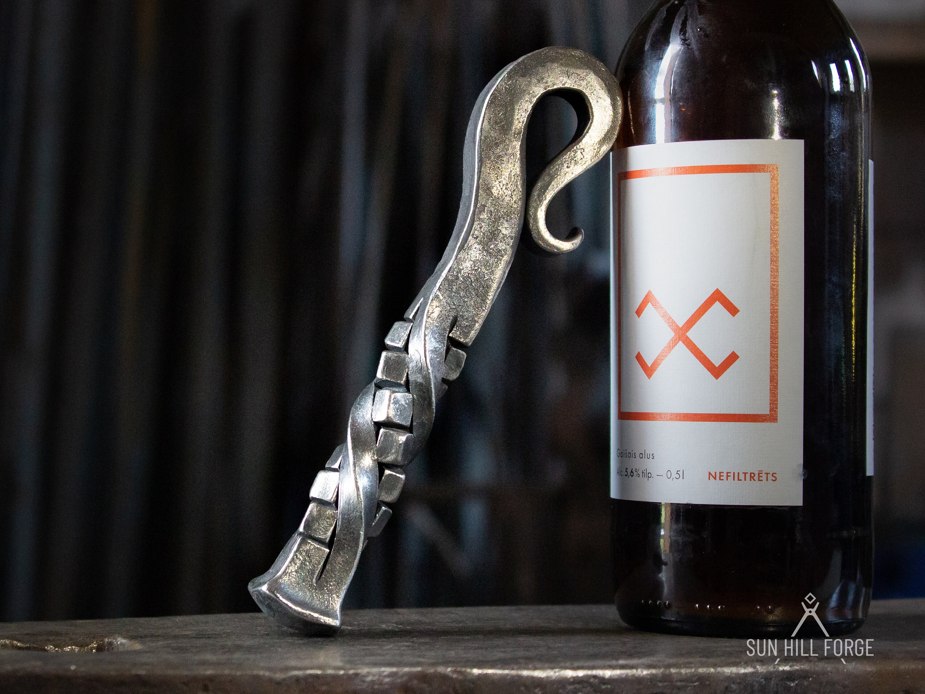 Forged Beer Bottle Opener Hand Forged Bottle Opener Beer - Etsy