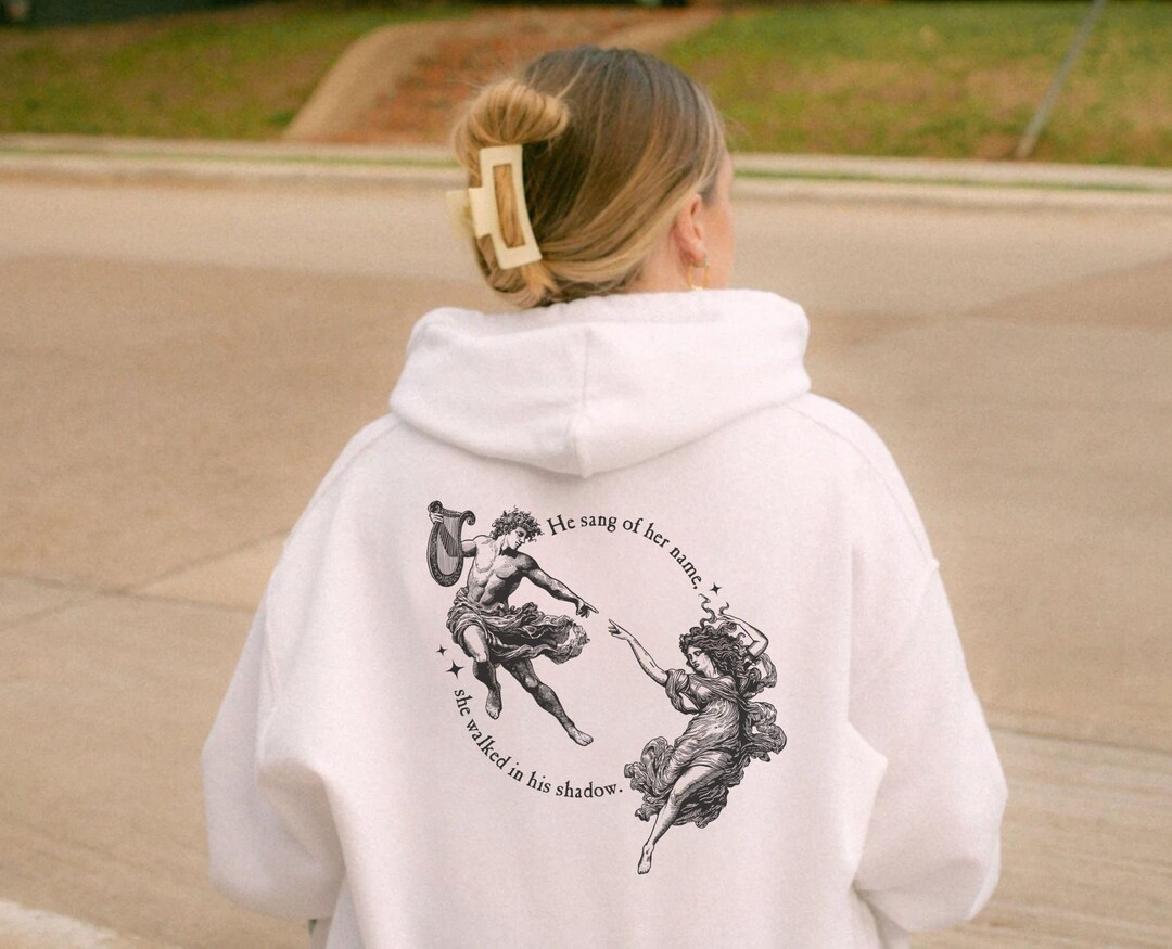 Orpheus Eurydice Greek Mythology Hoodie - Dark Academia Clothing, Greek ...