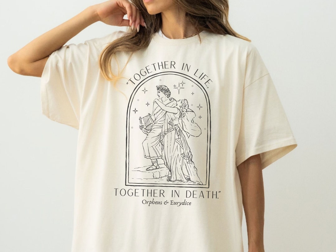 Orpheus Eurydice Greek Mythology Shirt Dark Academia Clothing Greek ...