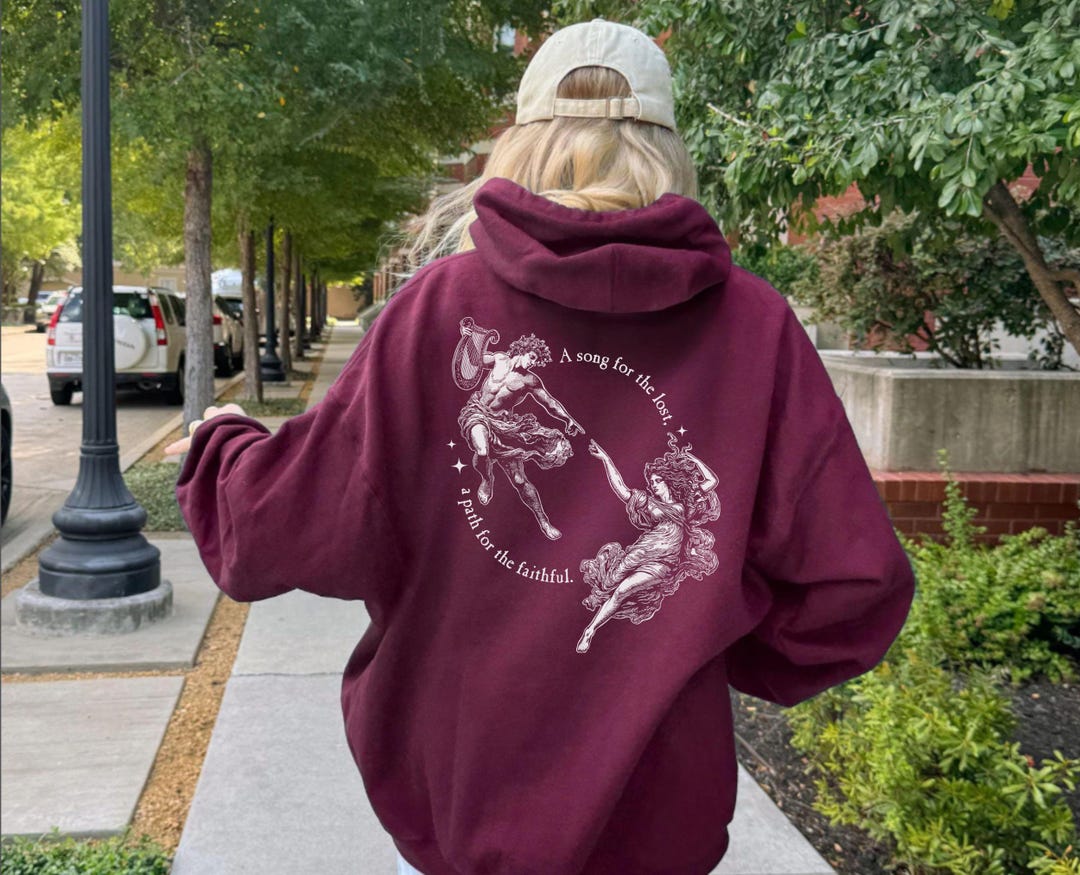 Orpheus Eurydice Greek Mythology Hoodie Dark Academia Clothing Greek ...