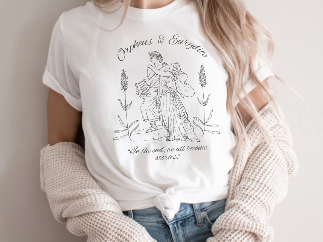 Orpheus Eurydice Greek Mythology Shirt Dark Academia Clothing Greek ...
