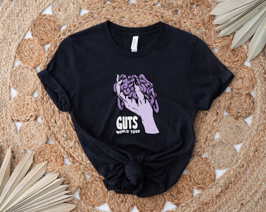 Olivias Rodrigo Guts Tour 2024 Concert T Shirt All American Etsy