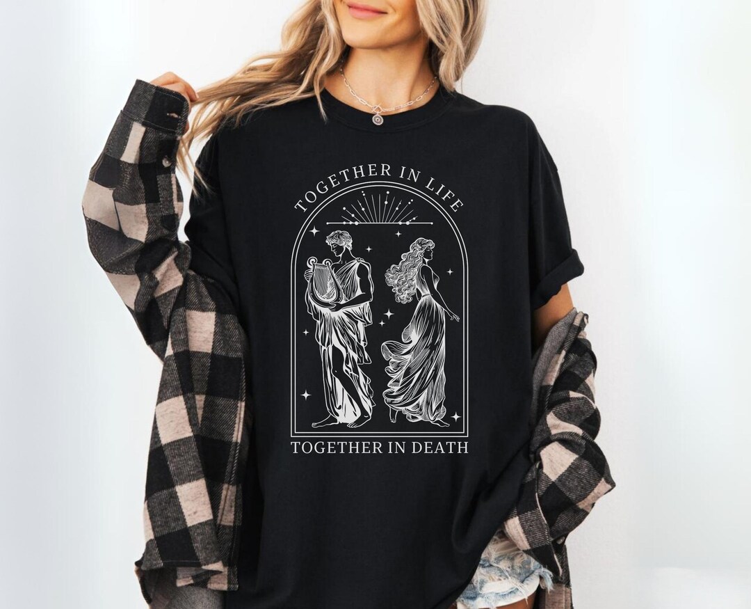 Orpheus Eurydice Greek Mythology Shirt Dark Academia Clothing Greek ...