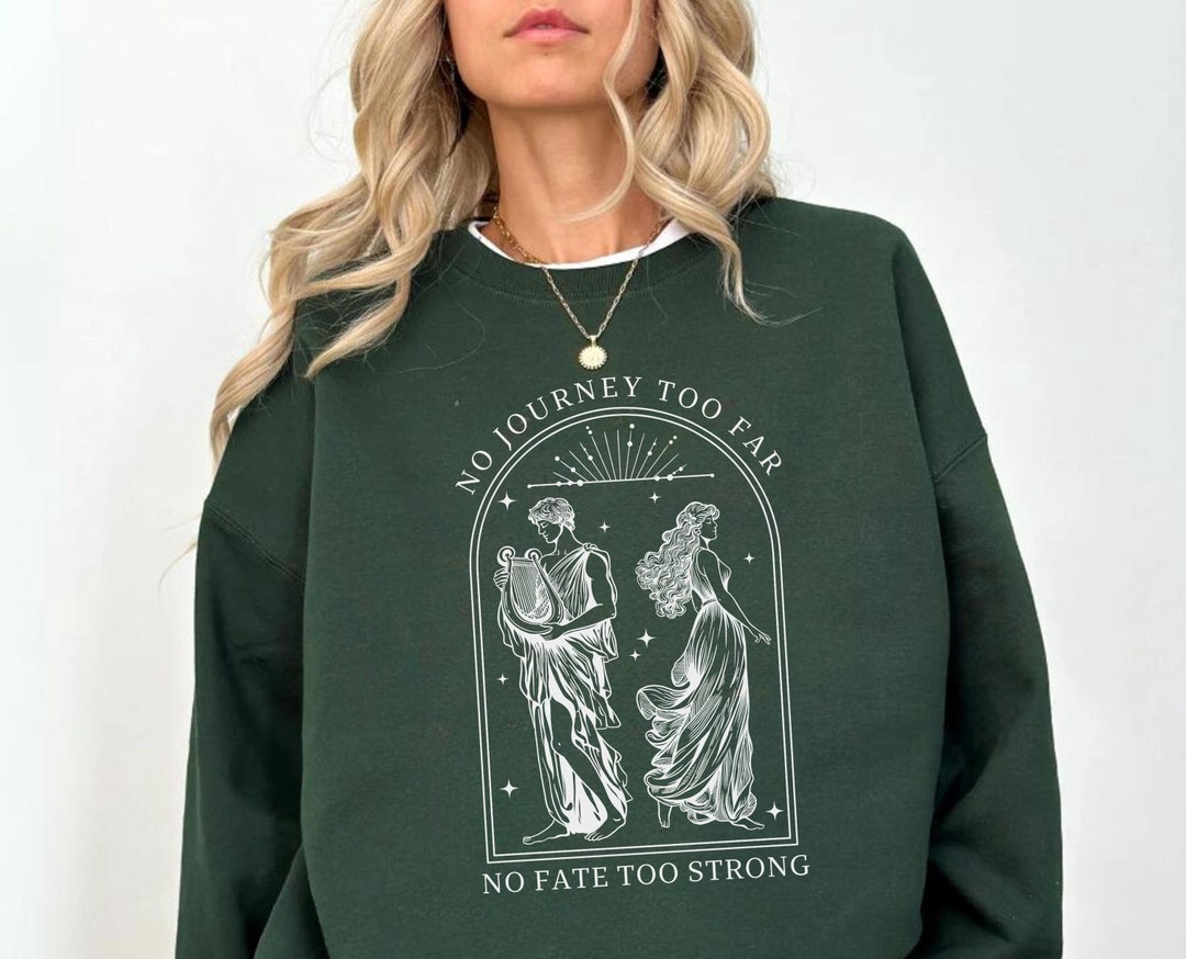 Orpheus Eurydice Greek Mythology Sweatshirt, Dark Academia Clothing ...