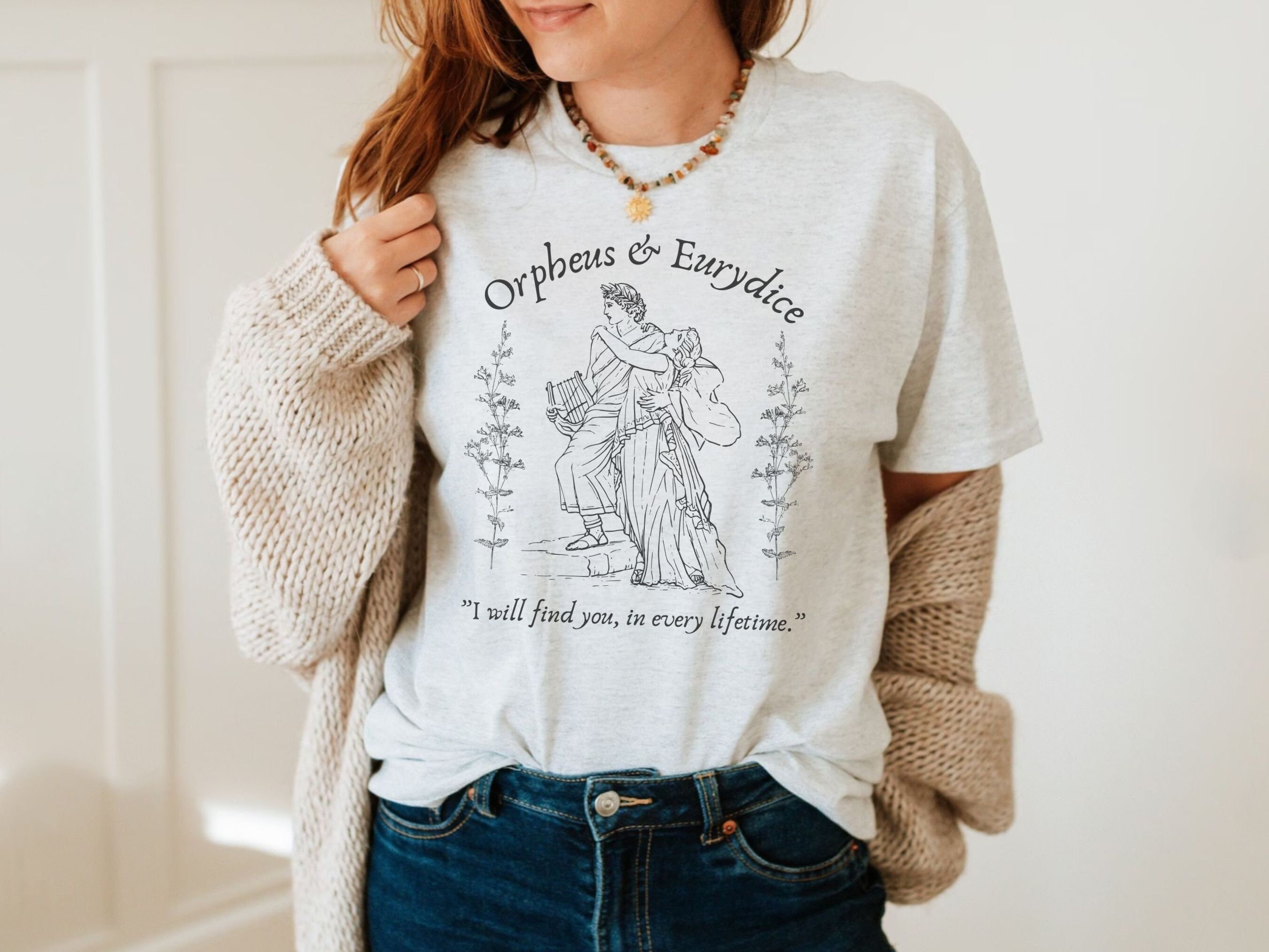 Orpheus Eurydice Greek Mythology Shirt Dark Academia Clothing Greek ...