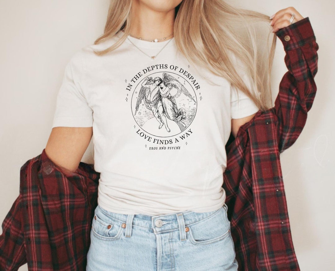 Eros & Psyche Greek Mythology Shirt, Greek Goddess Aphrodite Shirt ...