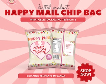 Animal Crochet Chip Bag Packaging by Karlalily - Etsy