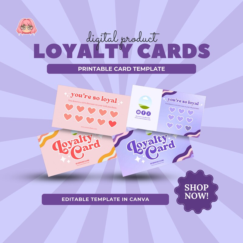 Loyalty Card - Etsy
