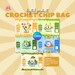 Animal Crochet Chip Bag Packaging by Karlalily - Etsy