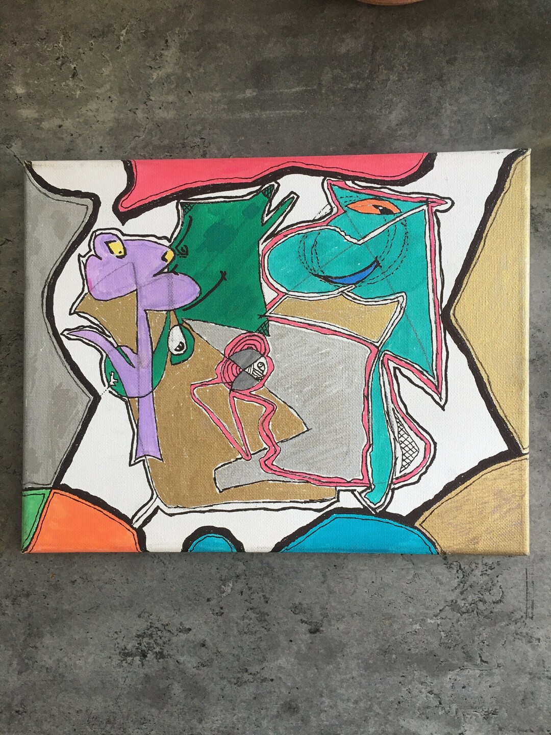 One Line Art getting the Crew Back Together - Etsy