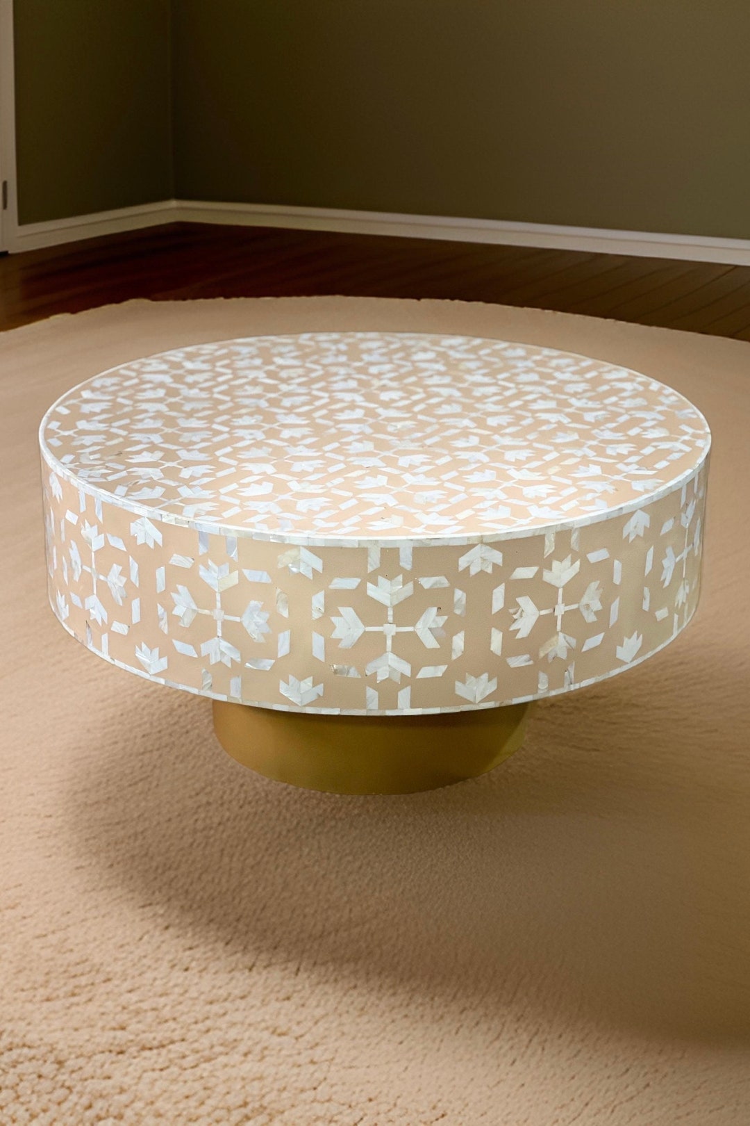 Mop Inlay Coffee Table,mop Inlay Furniture,home Living Furniture,ethnic ...