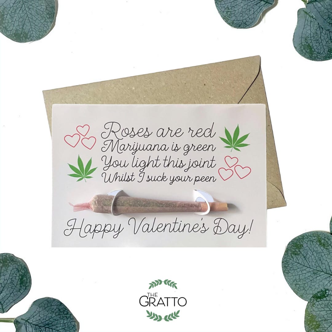 Various Greetings Naughty Stoner Birthday Card With Joint Holder ...