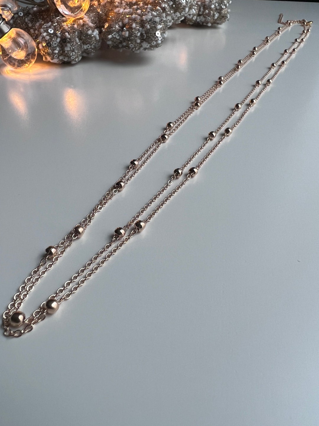 Layered Gold Chain Gold Body Chain Body Jewelry - Etsy