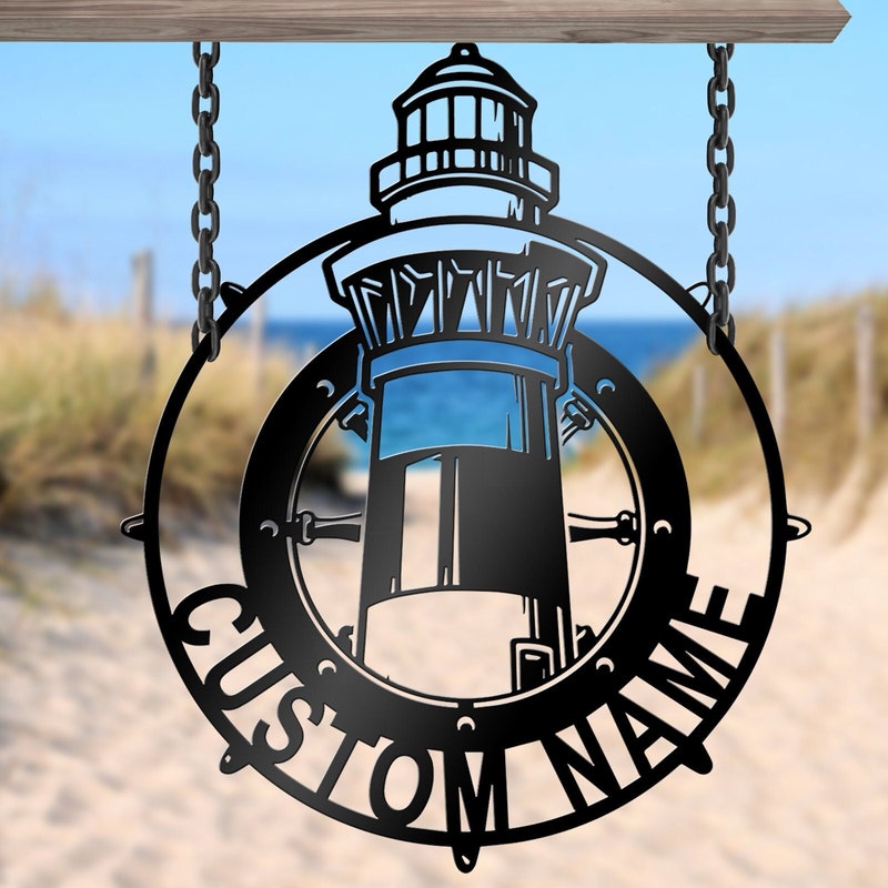 Metal Lighthouse - Etsy