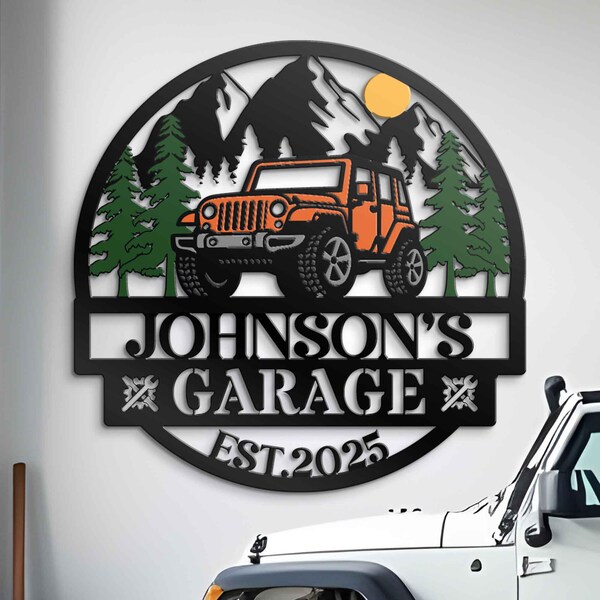 Jeep Sign - Etsy