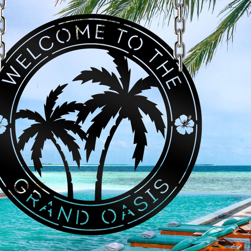 Oasis Sign - Etsy