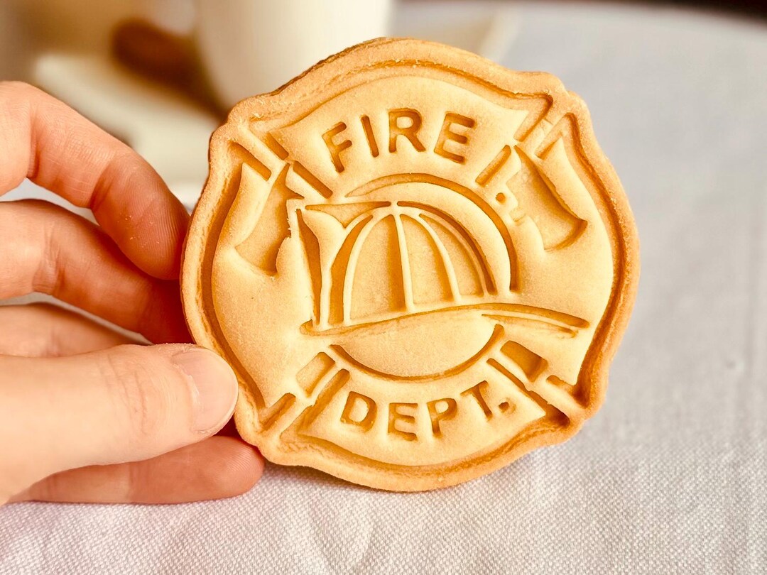 Firefighter Cookie Cutter Firefighter Cookie Cutter - Etsy