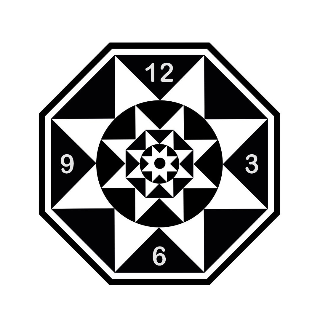 Wall Clock Geometric Laser Cut Design CNC Cutting Router Metal Cut Wood ...