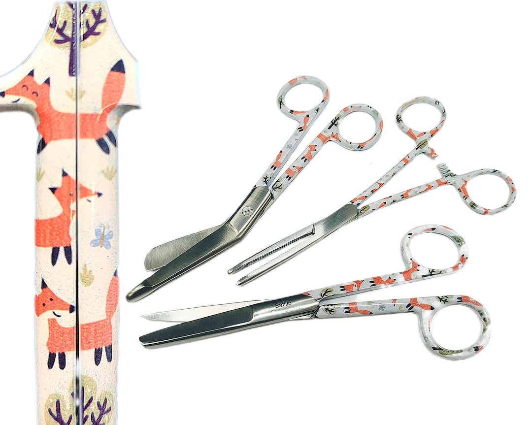 Nurse Scissors Set - Forrest Fox - Bandage Scissors/kocher/surgical ...