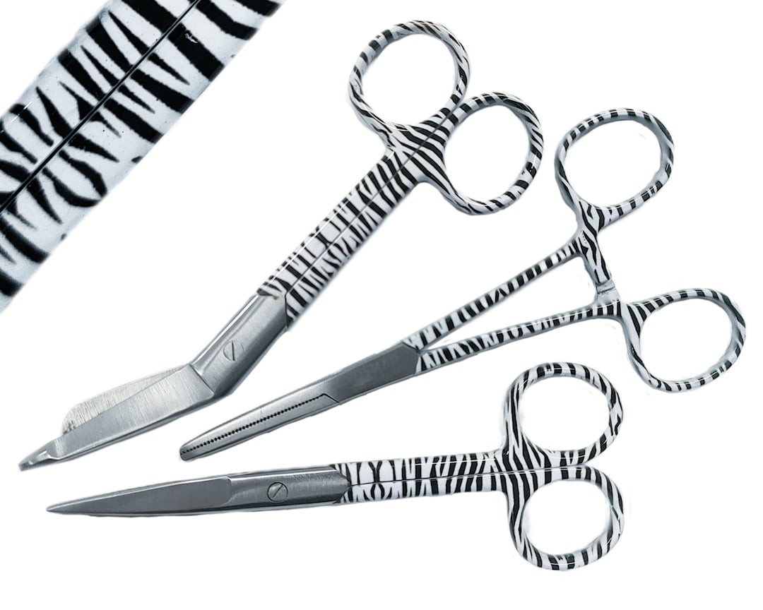 Nursing Scissors Set Bandage Scissors Kocher Surgical Scissors Nurse ...