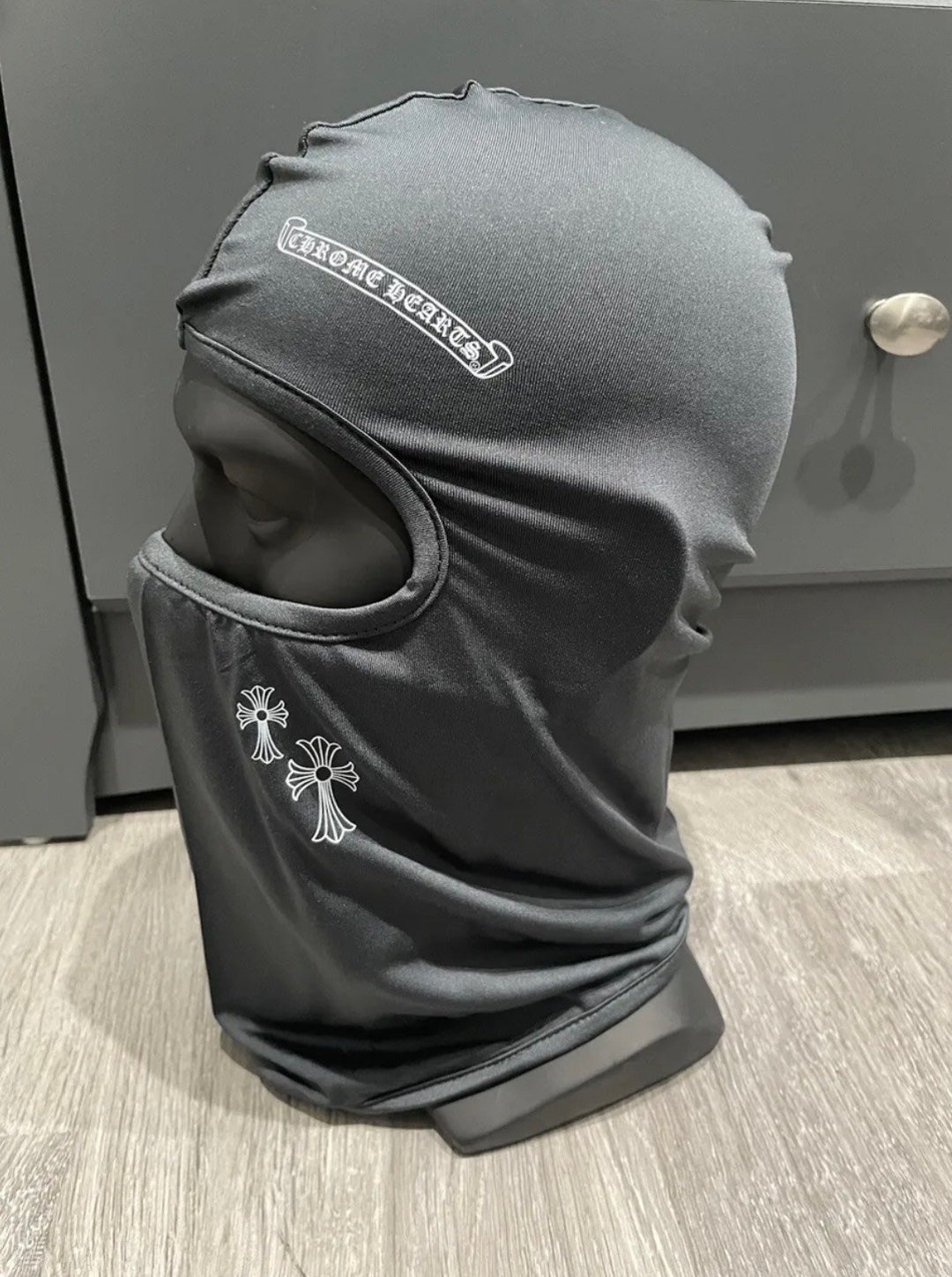 Chrome Hearts Inspired Face Mask Balaclava - Etsy