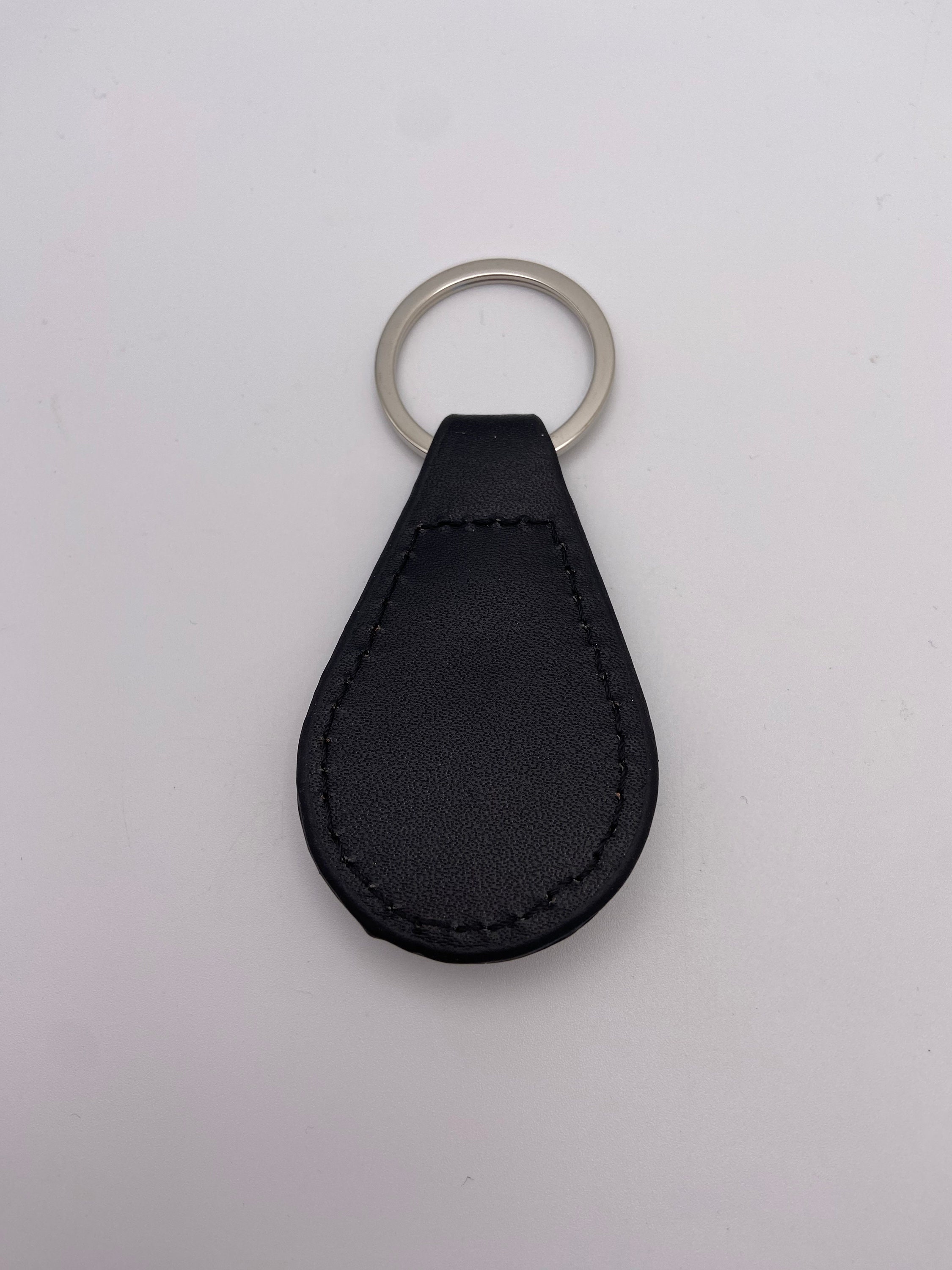 Chicken Design Metal and Leather Keyring, Chicken Gift Ideas ...