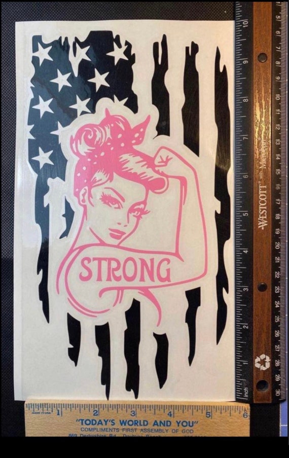 Rosie The Riveter Pink